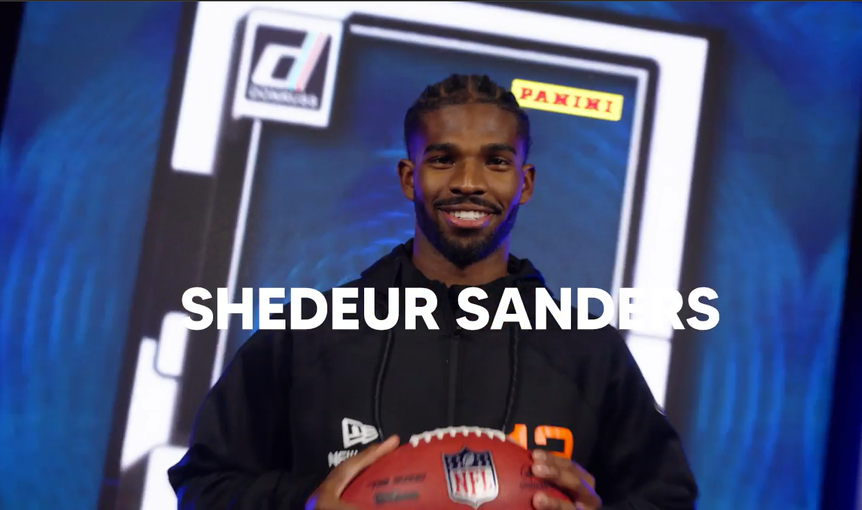 SHEDEUR SANDERS SIGNS EXCLUSIVE AUTOGRAPH TRADING CARD DEAL WITH PANINI ...
