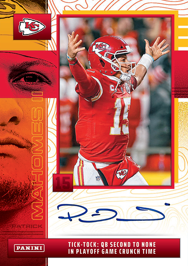 Panini Honoring Patrick Mahomes all season long with highlight-filled ...