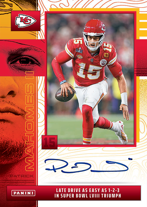 Panini Honoring Patrick Mahomes all season long with highlight-filled ...