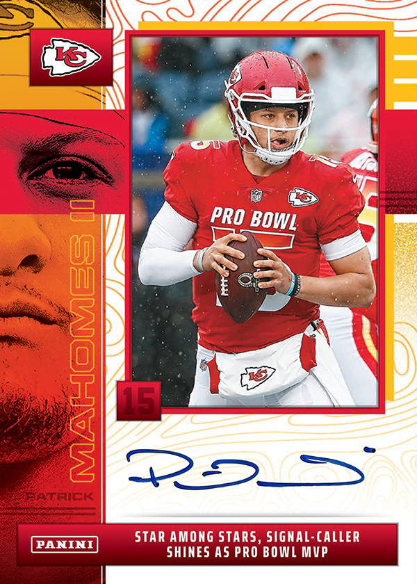 Panini Honoring Patrick Mahomes all season long with highlight-filled ...