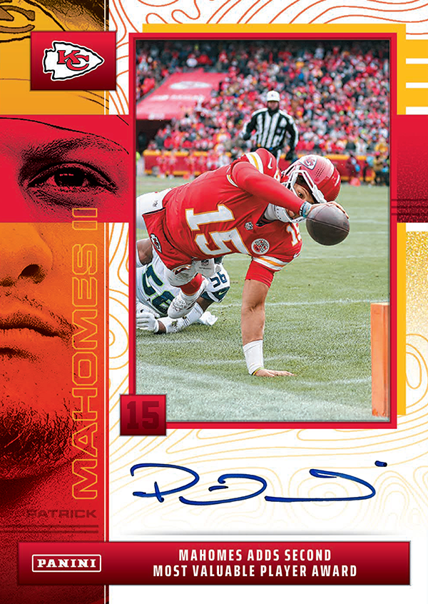 Panini Honoring Patrick Mahomes all season long with highlight-filled ...