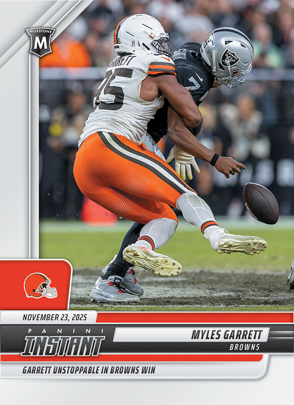Panini Instant NFL Recap Week 12: Upstart Shedeur and Historic Garrett ...